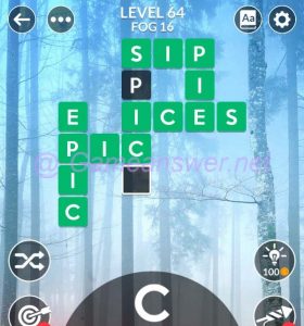 Wordscapes Level 64 Answers [ + Bonus Words ] - Michael
