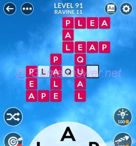 Wordscapes Level 91 Answers [ + Bonus Words ] - Michael