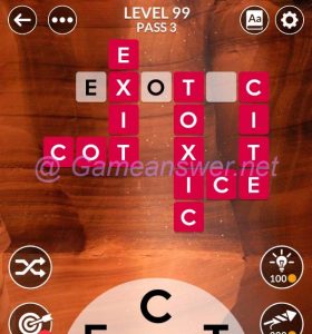 Wordscapes Level 99 Answers [ + Bonus Words ] - Michael