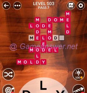 Wordscapes Level 103 Answers [ + Bonus Words ] - Michael