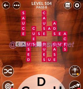 Wordscapes Level 104 Answers [ + Bonus Words ] - Michael