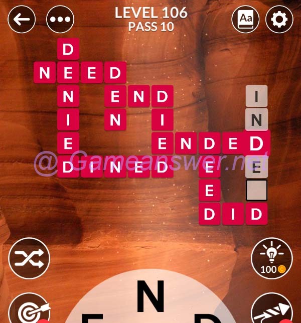 Wordscapes Level 106 Answers [ + Bonus Words ] - Michael