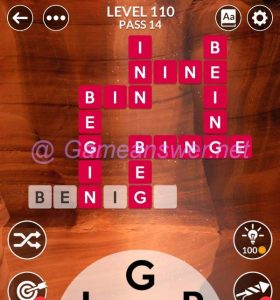 Wordscapes Level 110 Answers [ + Bonus Words ] - Michael