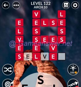 Wordscapes Level 122 Answers [ + Bonus Words ] - Michael