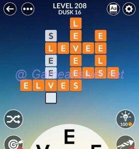 Wordscapes Level 208 Answers [ + Bonus Words ] - Michael