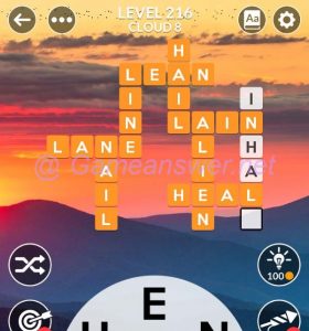 Wordscapes Level 216 Answers [ + Bonus Words ] - Michael