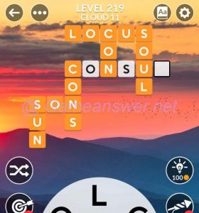 Wordscapes Level 219 Answers [ + Bonus Words ] - Michael