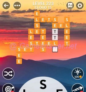 Wordscapes Level 223 Answers [ + Bonus Words ] - Michael