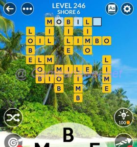 Wordscapes Level 246 Answers [ + Bonus Words ] - Michael