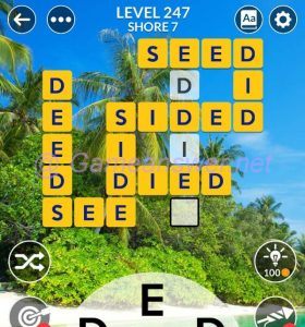 Wordscapes Level 247 Answers [ + Bonus Words ] - Michael