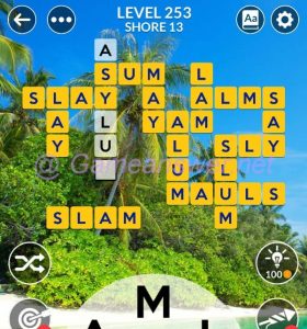 Wordscapes Level 253 Answers [ + Bonus Words ] - Michael