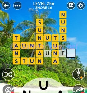 Wordscapes Level 256 Answers [ + Bonus Words ] - Michael