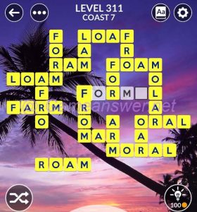 Wordscapes Level 311 Answers [ + Bonus Words ] - Michael