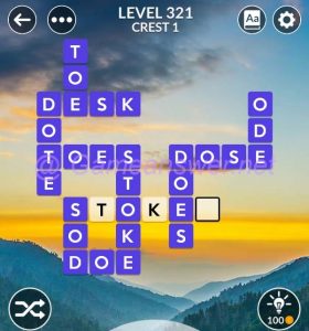 Wordscapes Level 321 Answers [ + Bonus Words ] - Michael