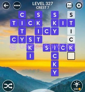 Wordscapes Level 327 Answers [ + Bonus Words ] - Michael