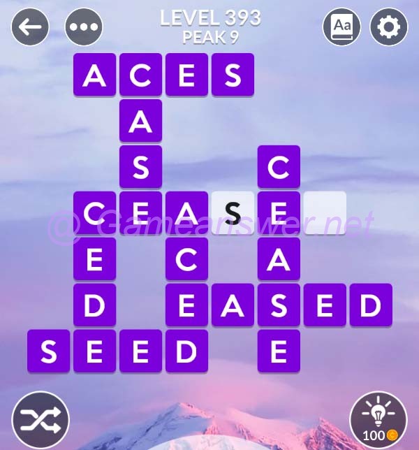Wordscapes Level 393 Answers [ + Bonus Words ] - Michael