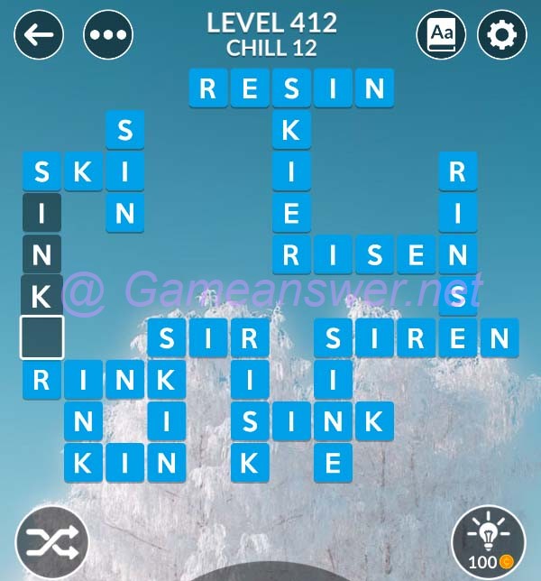 Wordscapes Level 412 Answers [ + Bonus Words ] - Michael