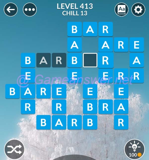 Wordscapes Level 413 Answers [ + Bonus Words ] - Michael