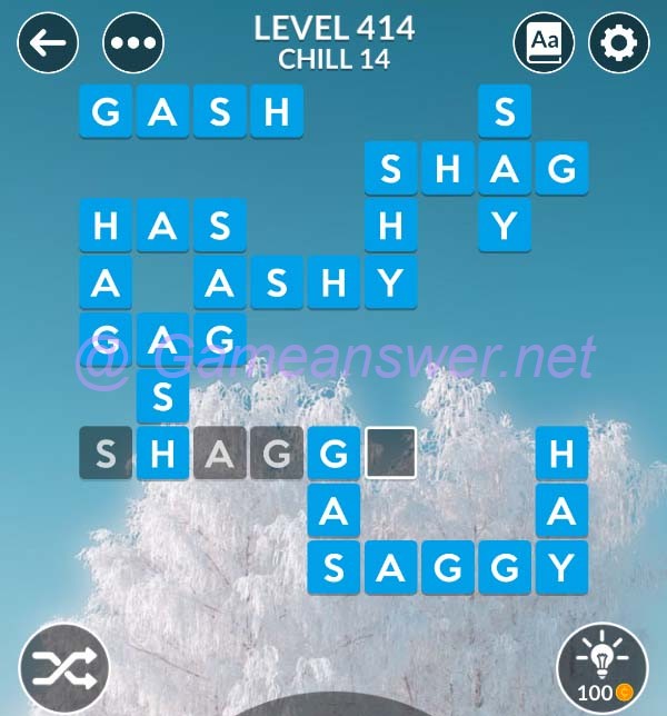 Wordscapes Level 414 Answers [ + Bonus Words ] - Michael
