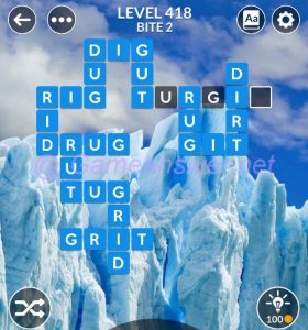 Wordscapes Level 418 Answers [ + Bonus Words ] - Michael