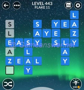 Wordscapes Level 443 Answers [ + Bonus Words ] - Michael
