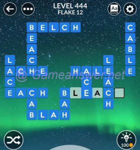 Wordscapes Level 444 Answers [ + Bonus Words ] - Michael