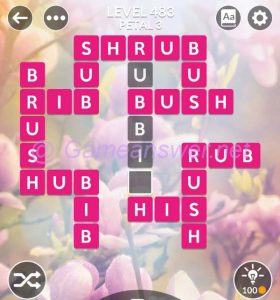 Wordscapes Level 483 Answers [ + Bonus Words ] - Michael