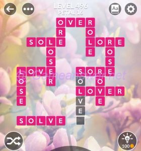 Wordscapes Level 496 Answers [ + Bonus Words ] - Michael