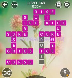 Wordscapes Level 548 Answers [ + Bonus Words ] - Michael
