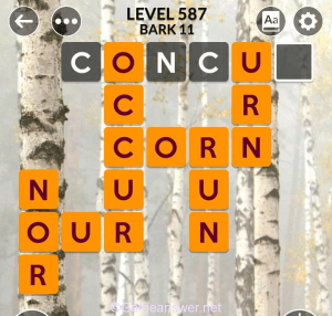 Wordscapes Level 587 Answers [ + Bonus Words ] - GameAnswer