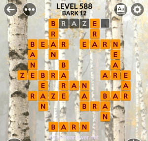 Wordscapes Level 588 Answers [ + Bonus Words ] - GameAnswer