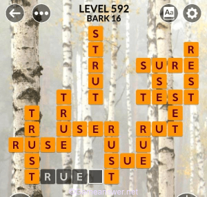 Wordscapes Level 592 Answers [ + Bonus Words ] - GameAnswer